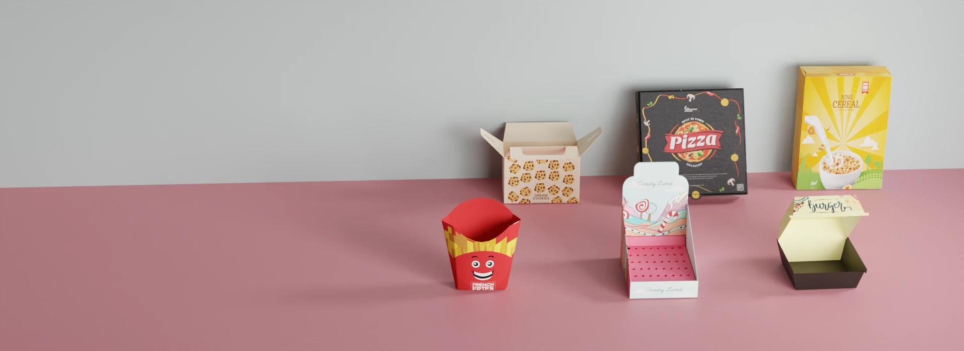 Custom Food Boxes | Food-Grade, Printed & Free Shipping